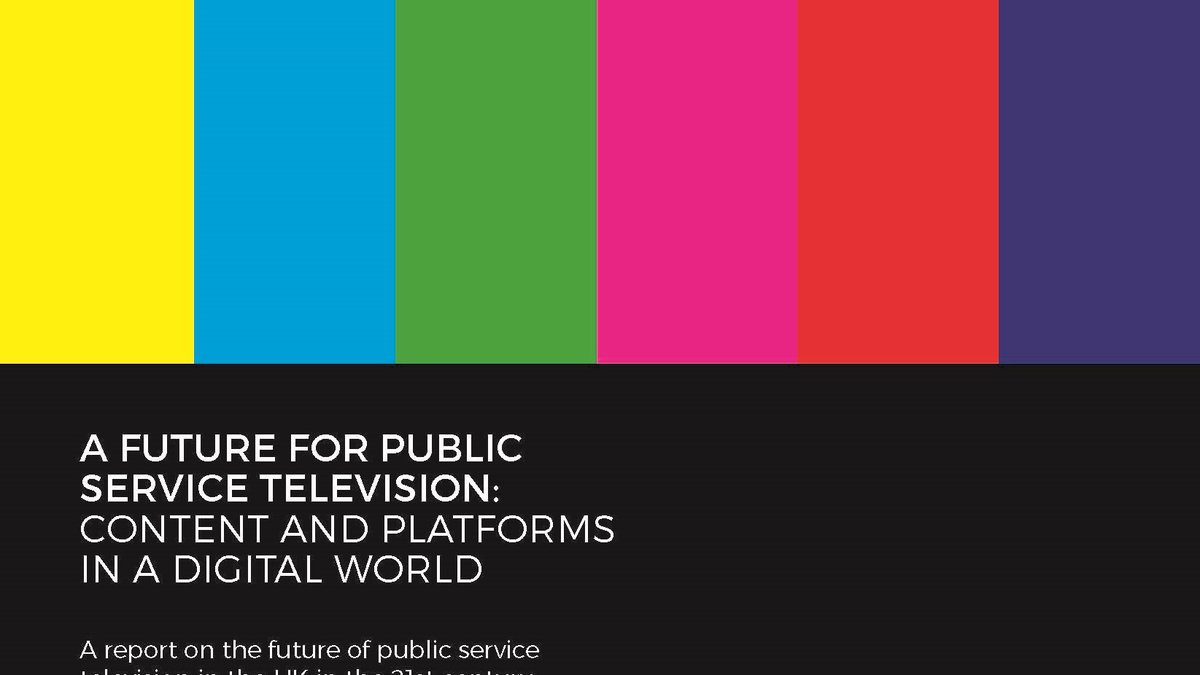 British Academy hosts launch of The Future of Public Service Television ...