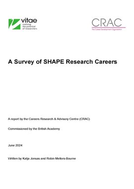 A Survey of SHAPE Research Careers | The British Academy