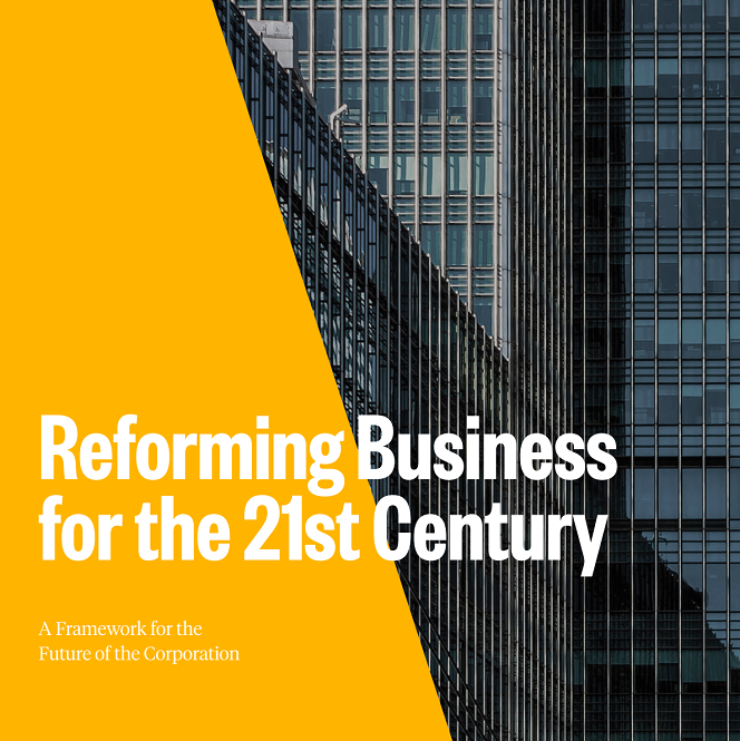 Reforming business for the 21st century: a framework for the future of ...