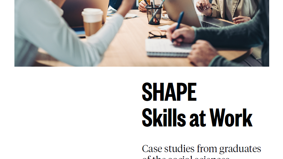 SHAPE Skills at Work | The British Academy