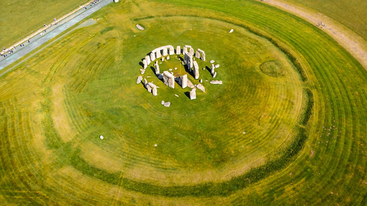 Original Stonehenge Aerial View