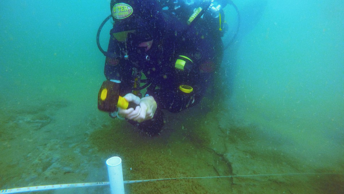 Underwater archaeology searching for early human occupation in northern ...